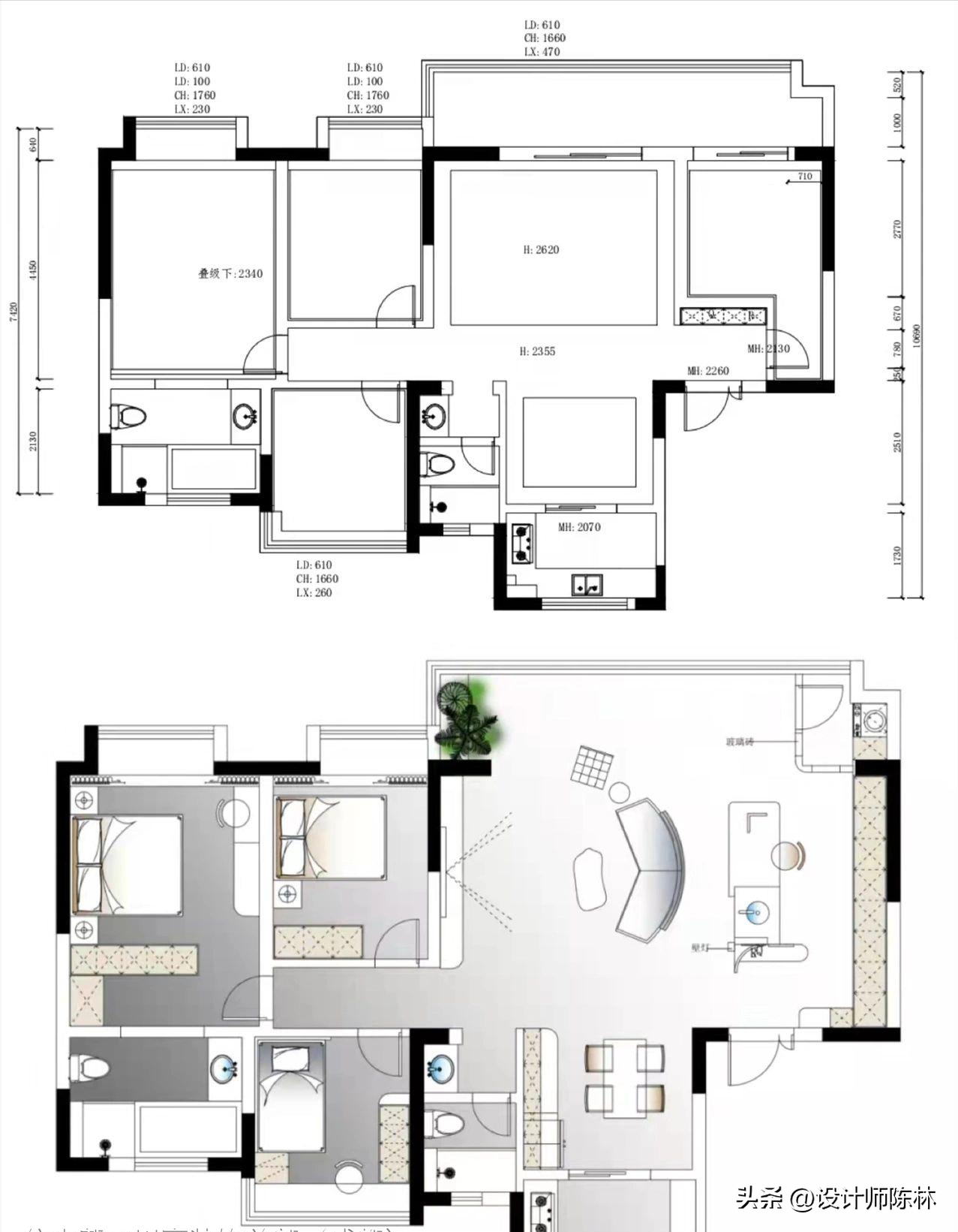 140 square meters are installed into 4 rooms, ordinary people can also ...