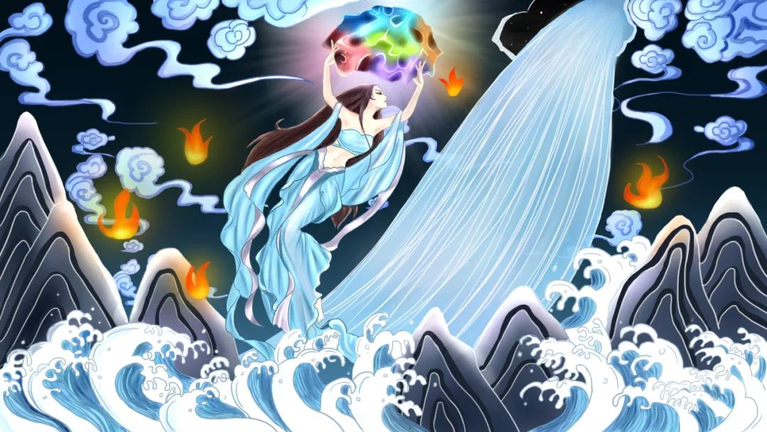 Nuwa mended the sky, and the divine stone accidentally fell. A few ...