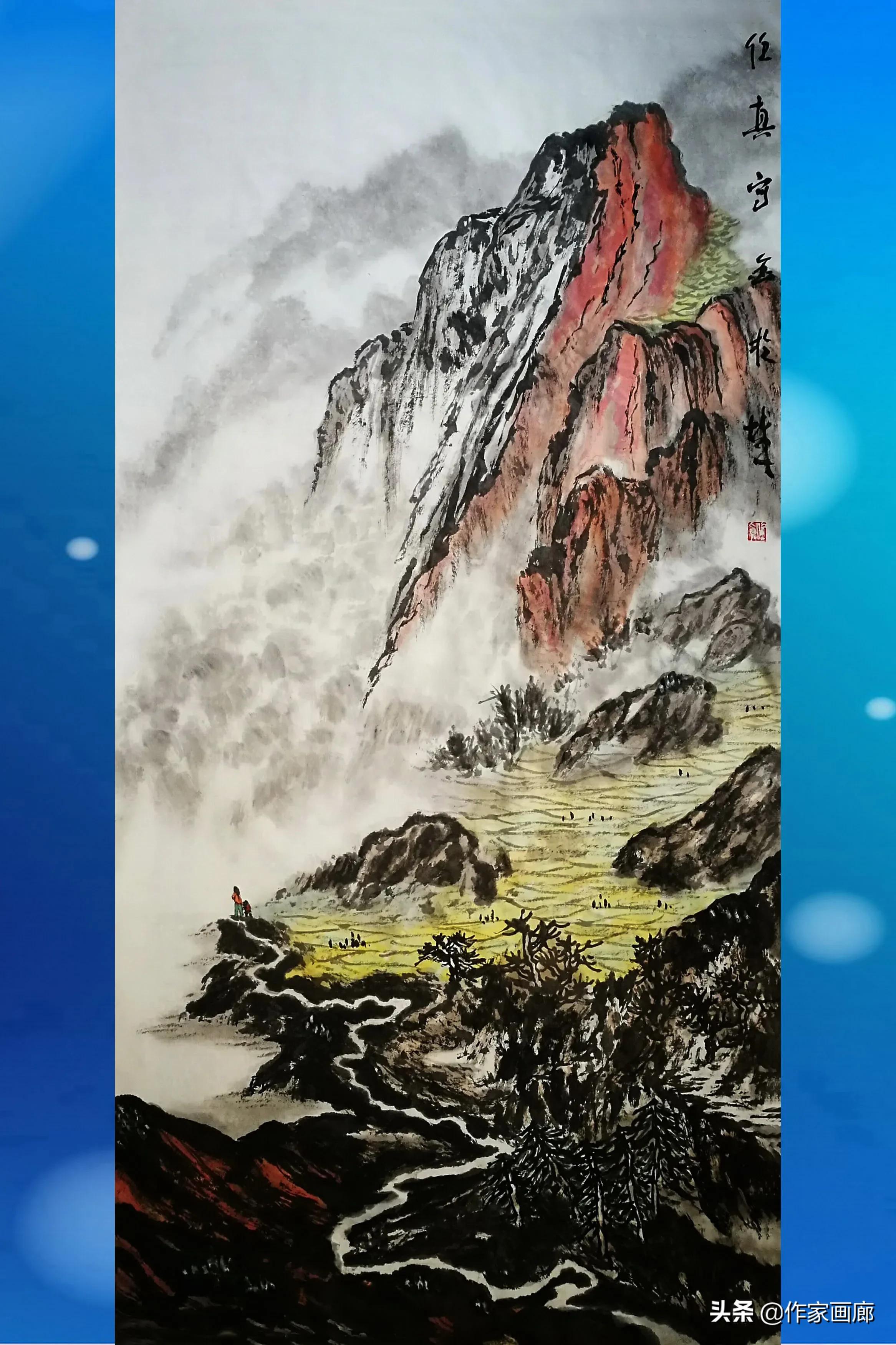 Literary and Ink Language——Impressed by the Writer Ren Zhenguo's ...