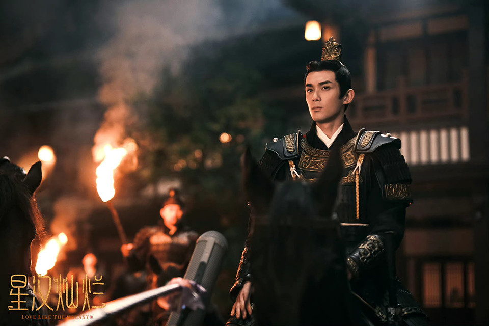 9 costume drama male stars play "Young General", Liu Haoran and Zheng ...