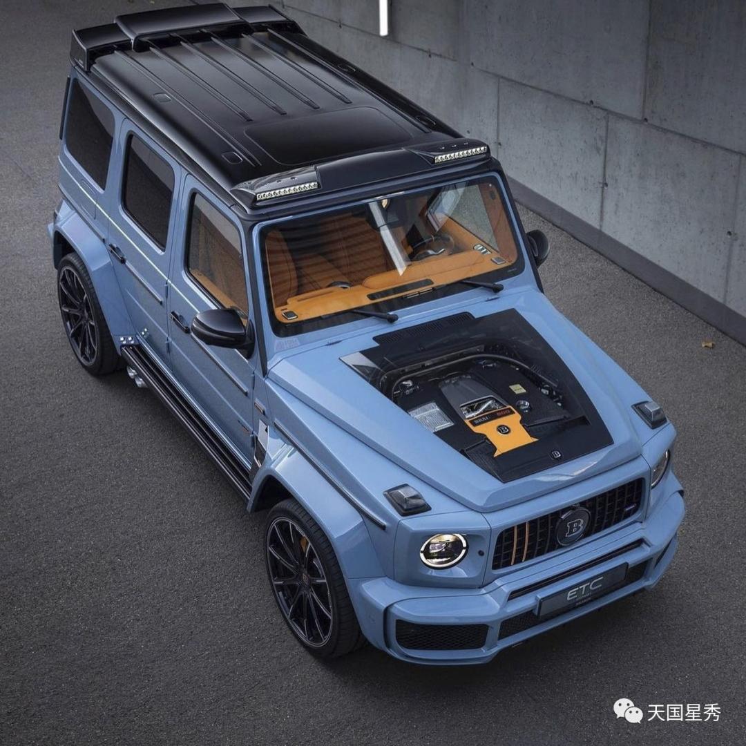 The most beautiful Mercedes-Brabus 800 w464 Turkish blue special ...