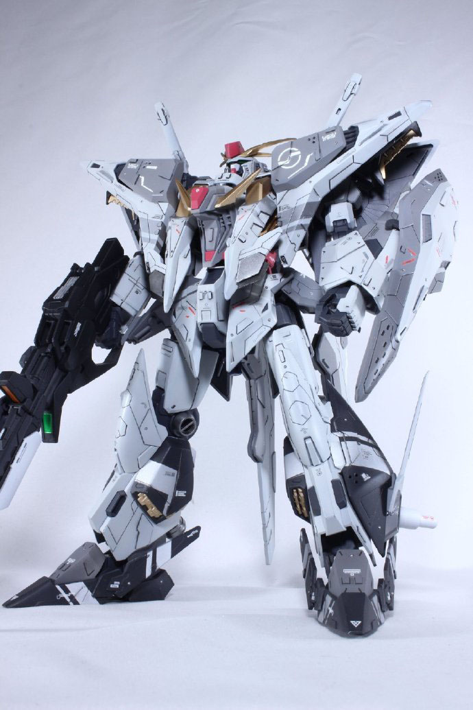 Cauchy Gundam Model, Grey Fine Paint - iNEWS