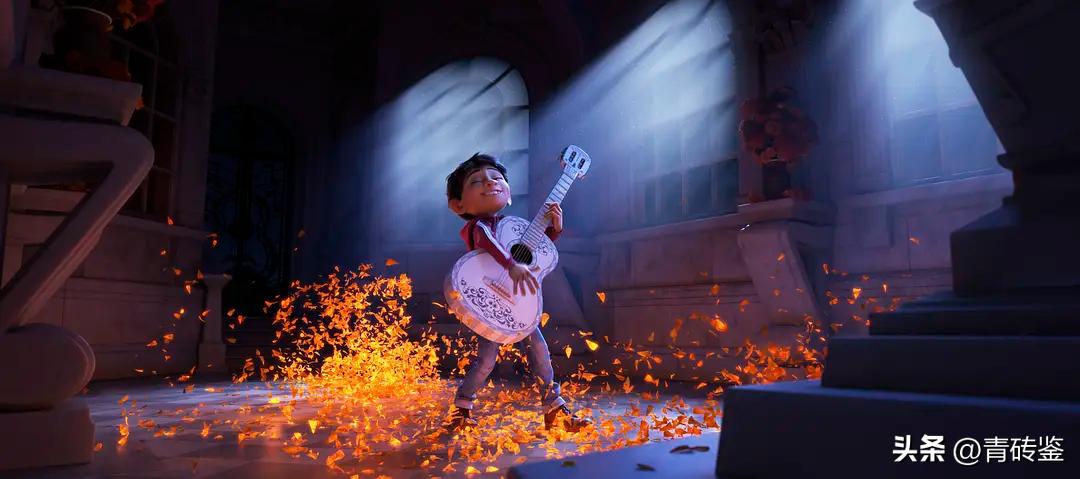 The dialogue structure in the movie "Coco", revealing the relationship ...
