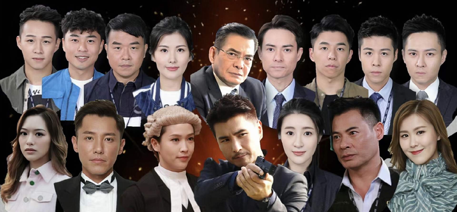 TVB's another big-produced police and gangster drama starts filming ...