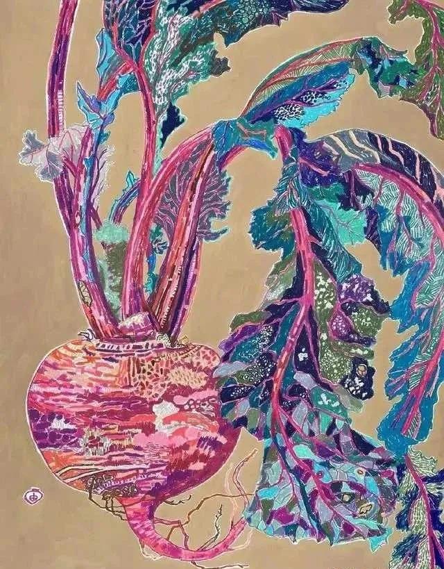Fruit and vegetable works by Japanese painter Yuko Kurihara - iMedia