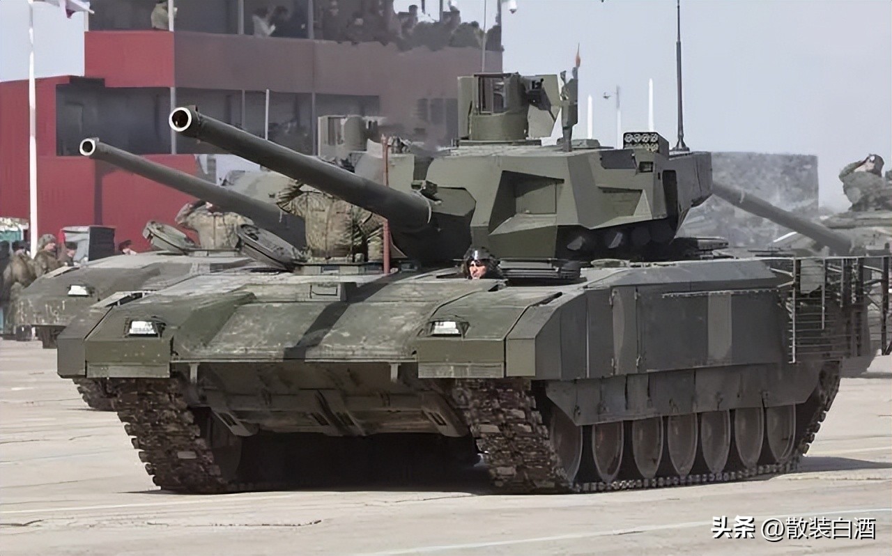 Finally, the Russian T14 tank has arrived in Eastern Ukraine!Can the ...