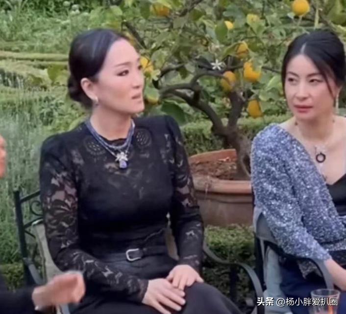 The two goddesses are beautiful in the same frame! Guo Jingjing wears ...