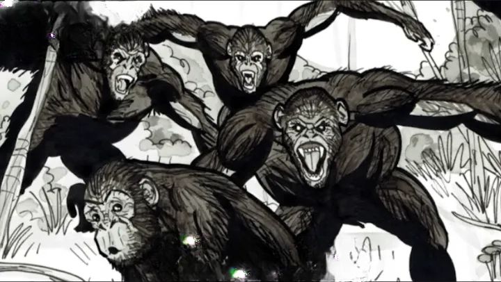 Cheetah and Lion Killer - Congo Billy Ape, a super-powerful primate ...