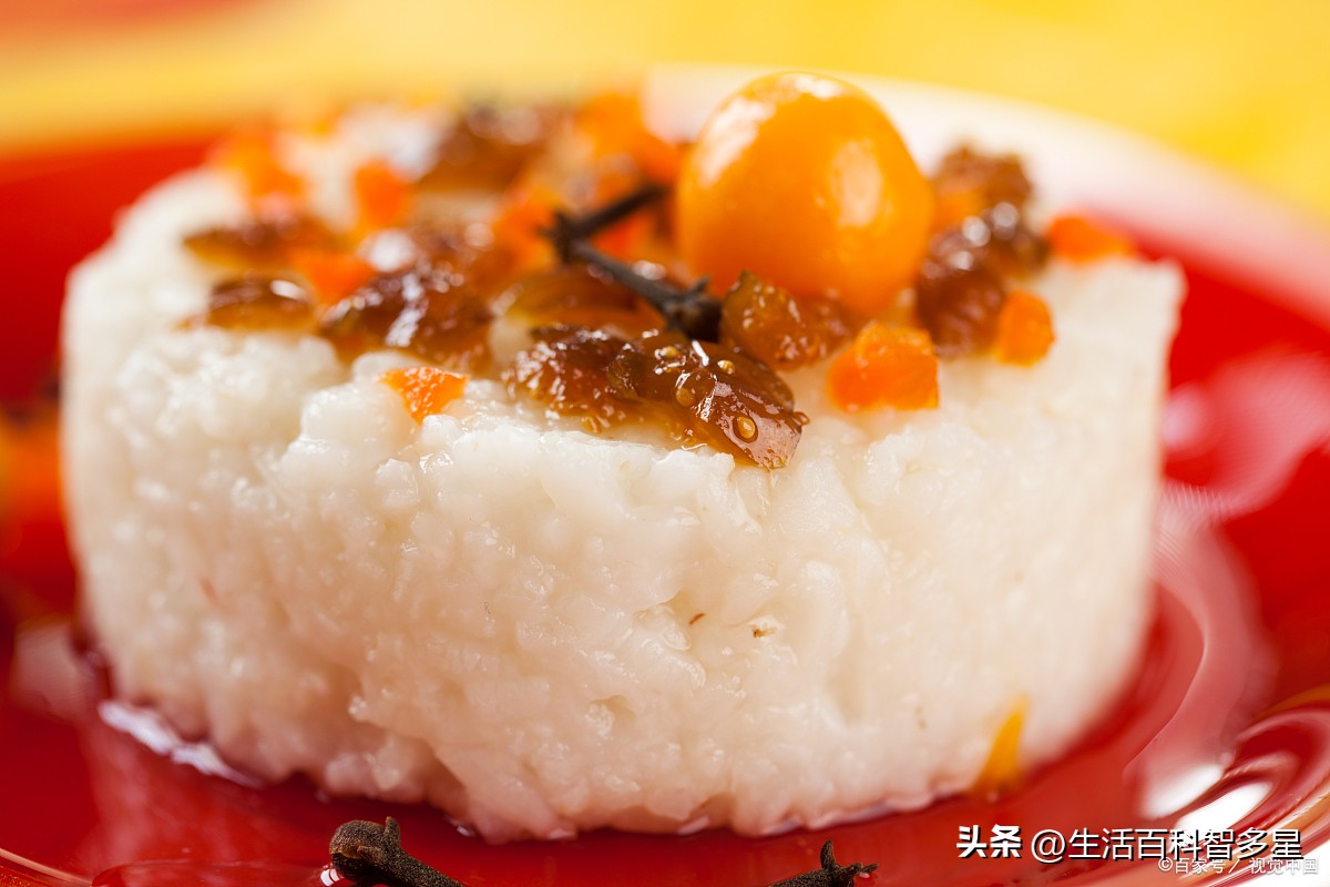Ruyi auspicious eight-treasure rice, a traditional snack, how to make ...