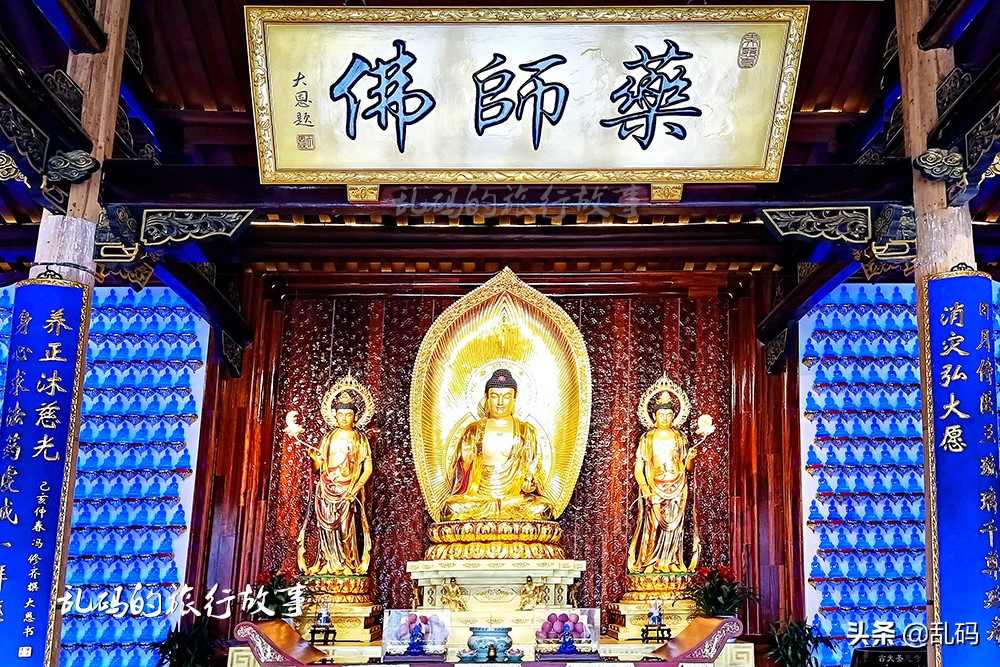 The ancient temple in Chengdu where the wish is very spiritual. Master ...