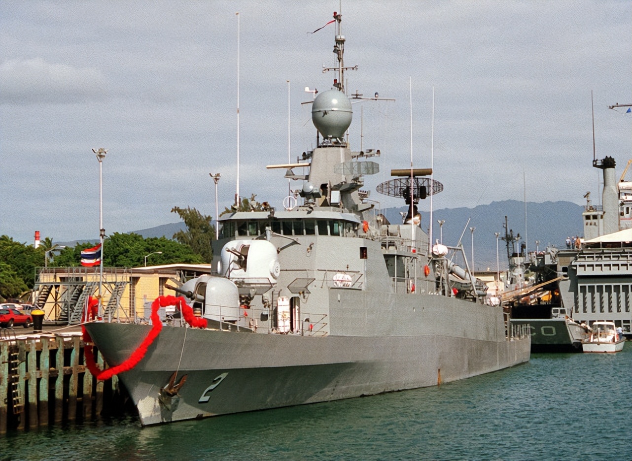 shipwreck!The Thai missile frigate sank in the wind and waves, not made ...