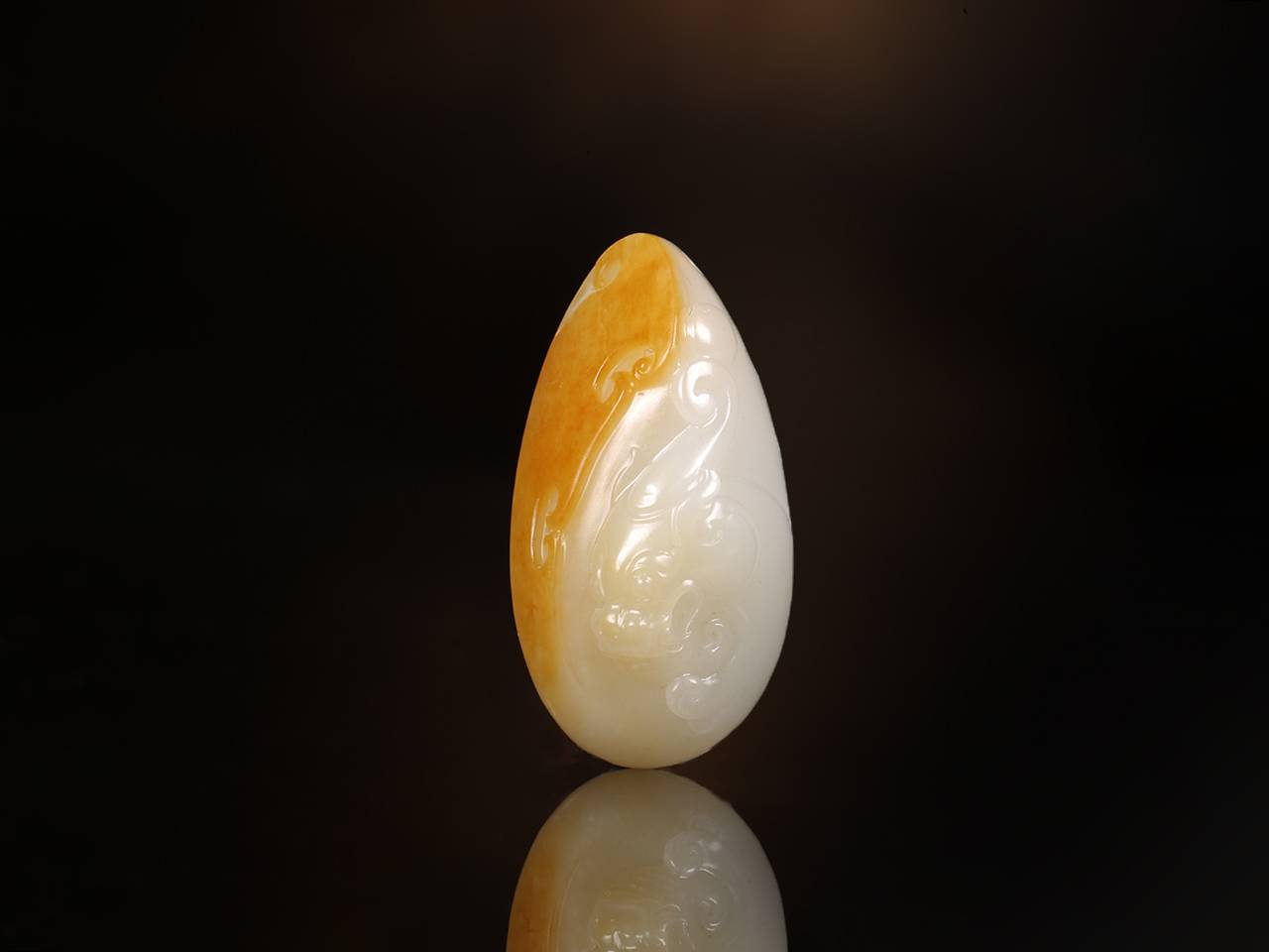 Baitong Jade Carving Xinjiang Hetian Jade Seeds - iNEWS