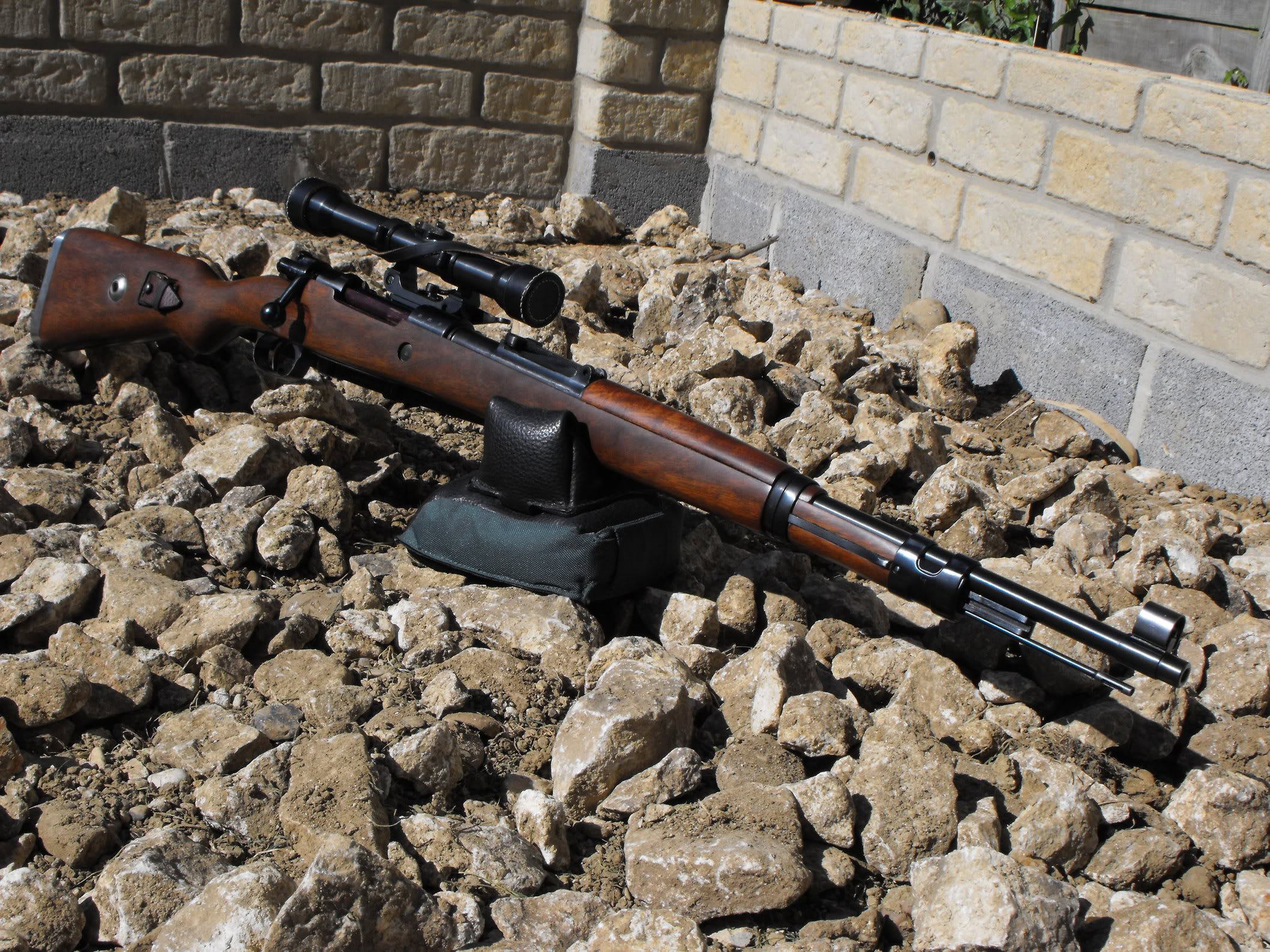 One of the most famous rifles in the history of World War II: 98K rifle ...