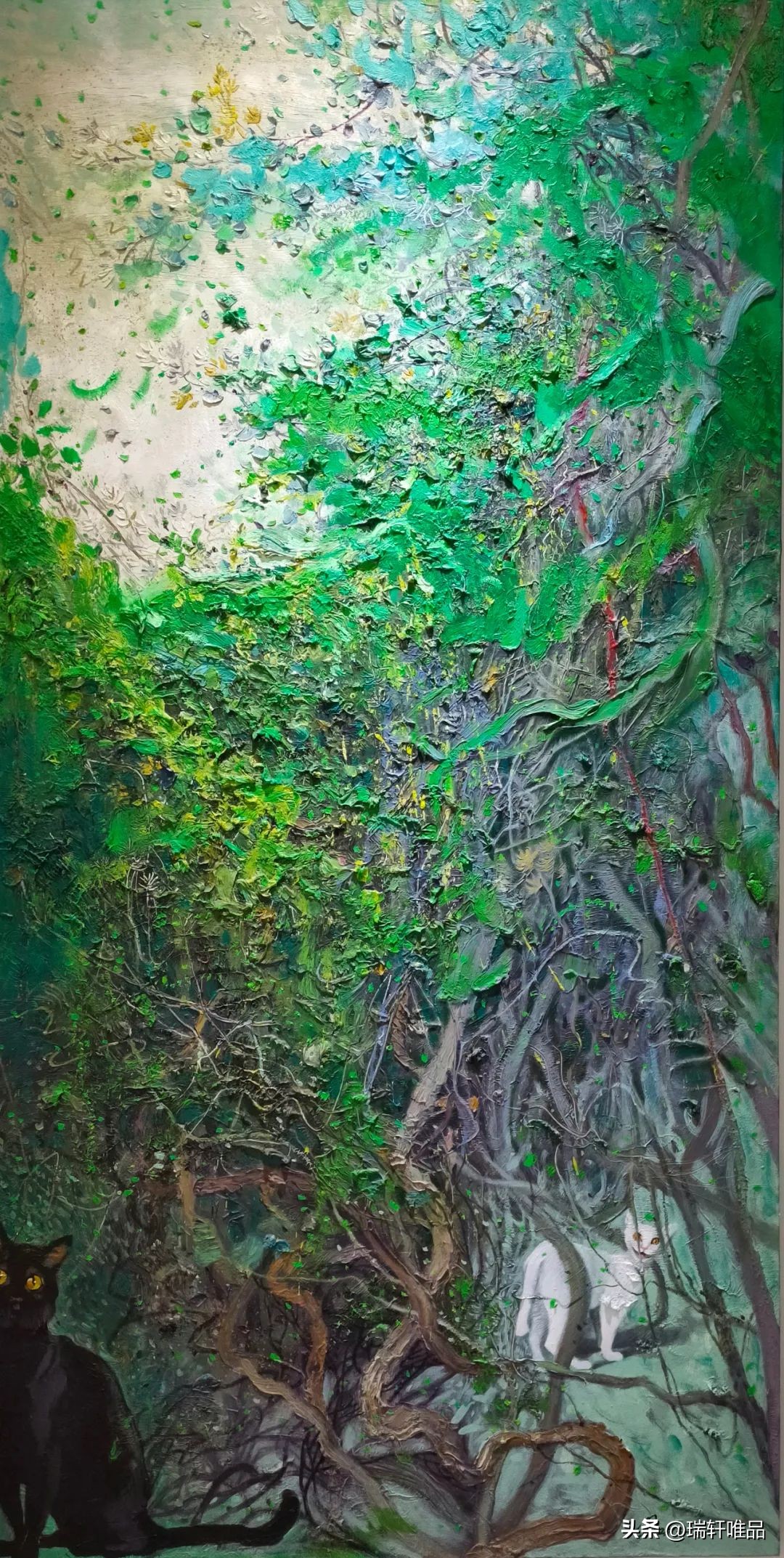 Appreciation of Yigu Tension Oil Painting Works - iNEWS