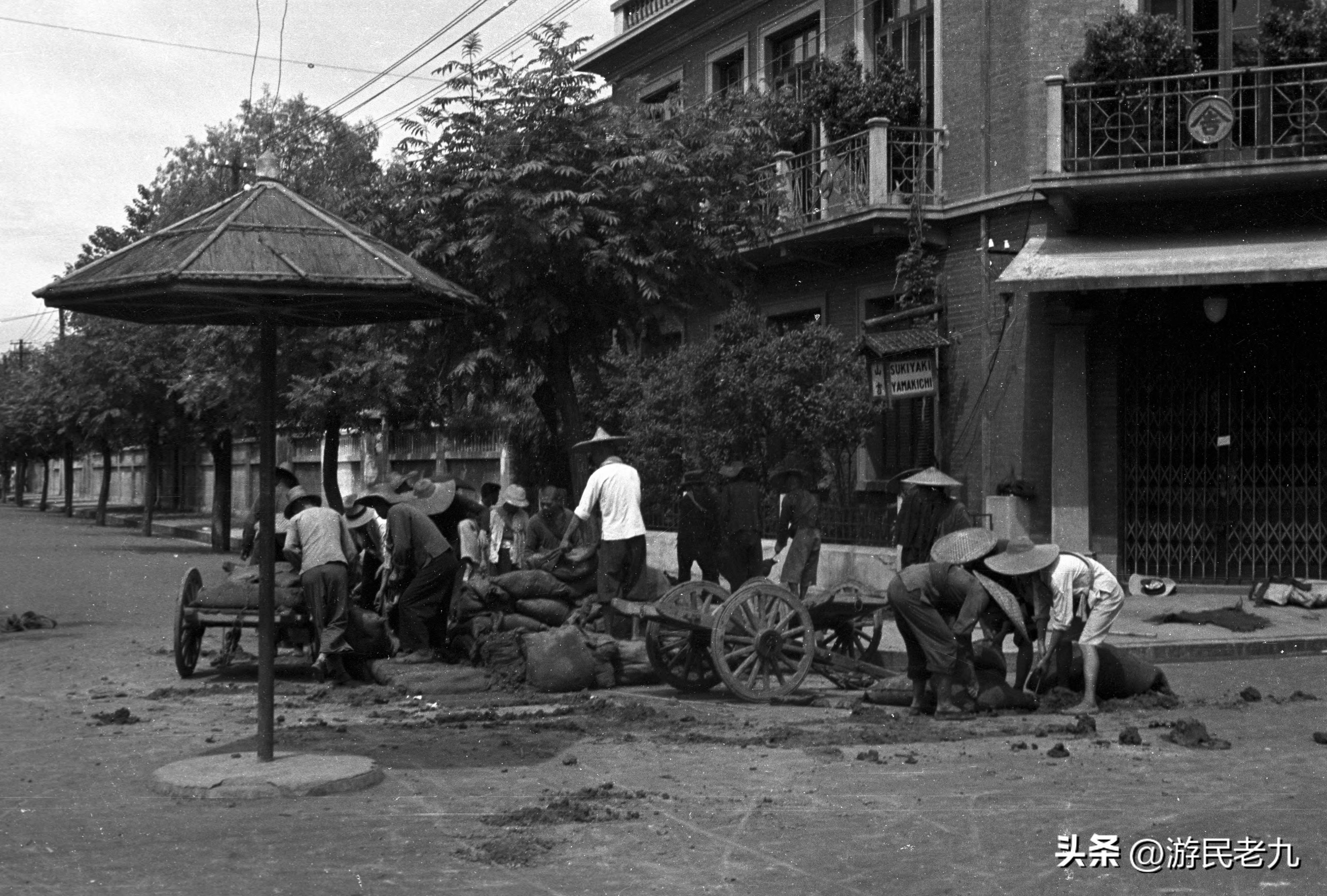 Old photos of Wuhan in 1937, foreign soldiers drinking soda and the ...