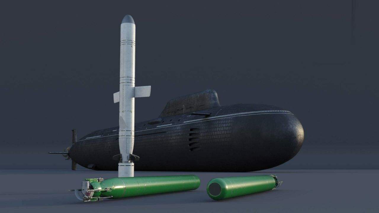 The world's largest nuclear submarine, Russia's "Belgorod" is in ...