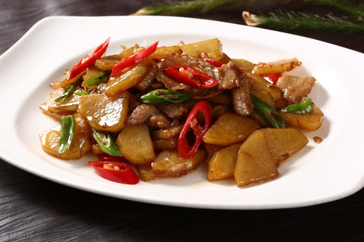 Mother's home-cooked dish "three delicacies from the ground", the ...