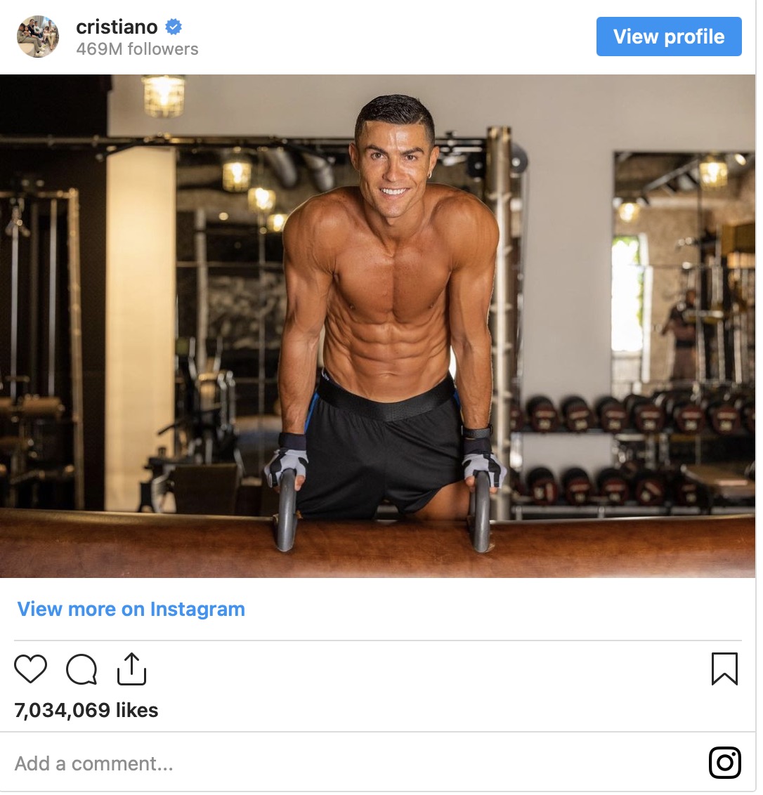 It was revealed that Ronaldo injected Botox in the private parts?Just ...