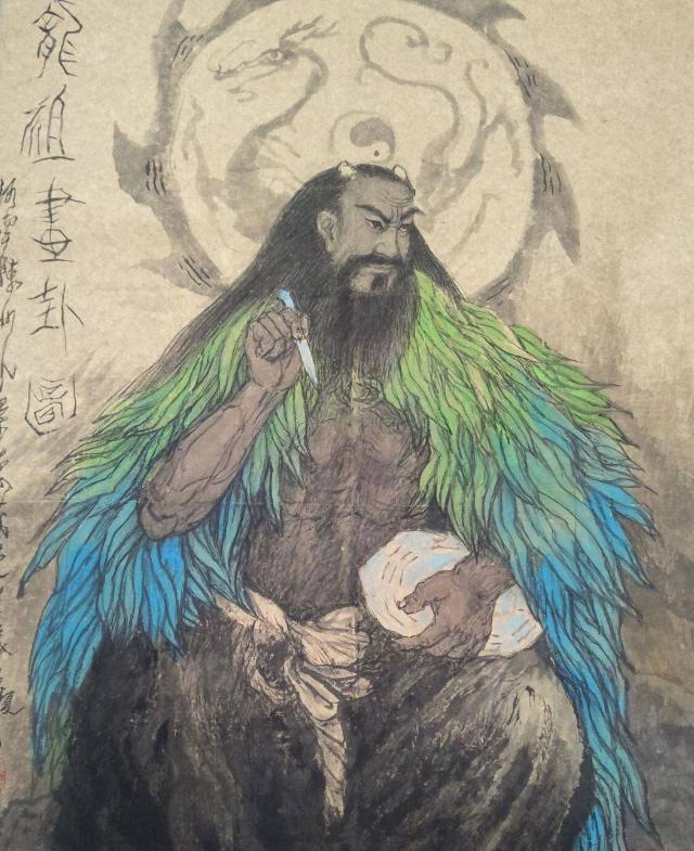 Fuxi Nuwa, with a snake-tailed body, intermarriage between brothers and ...