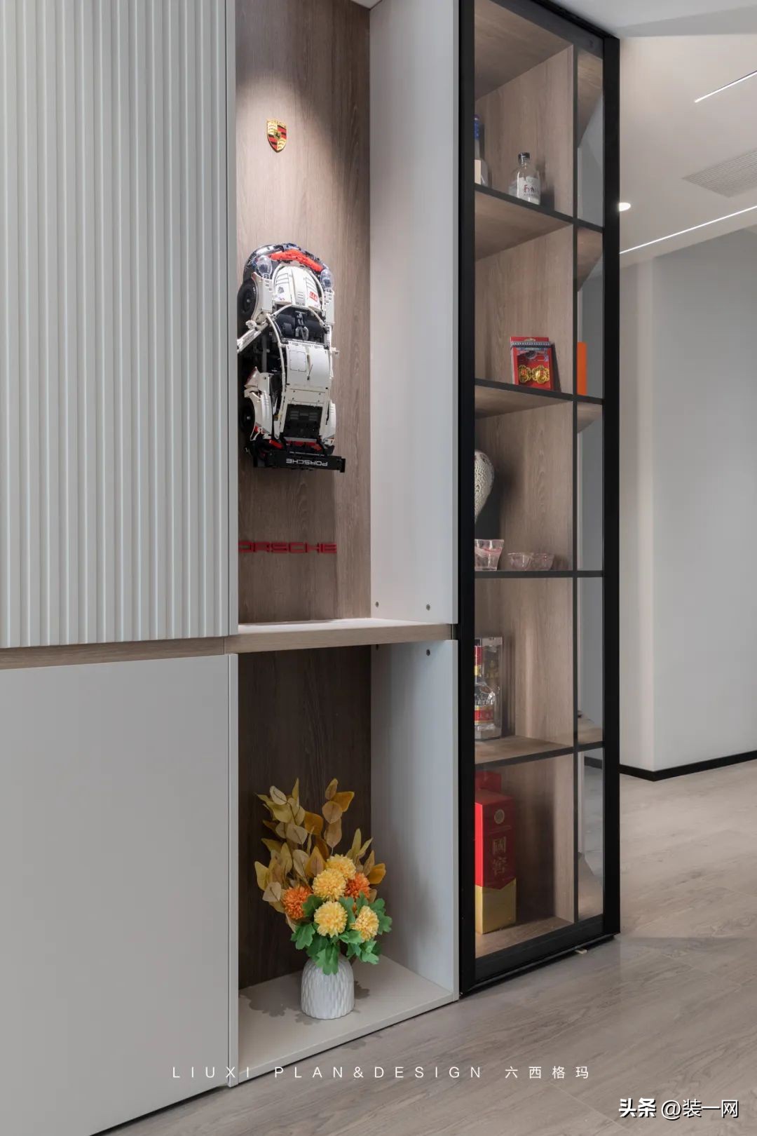 Wuhan Six Sigma: Simple style study and living room integration, a ...