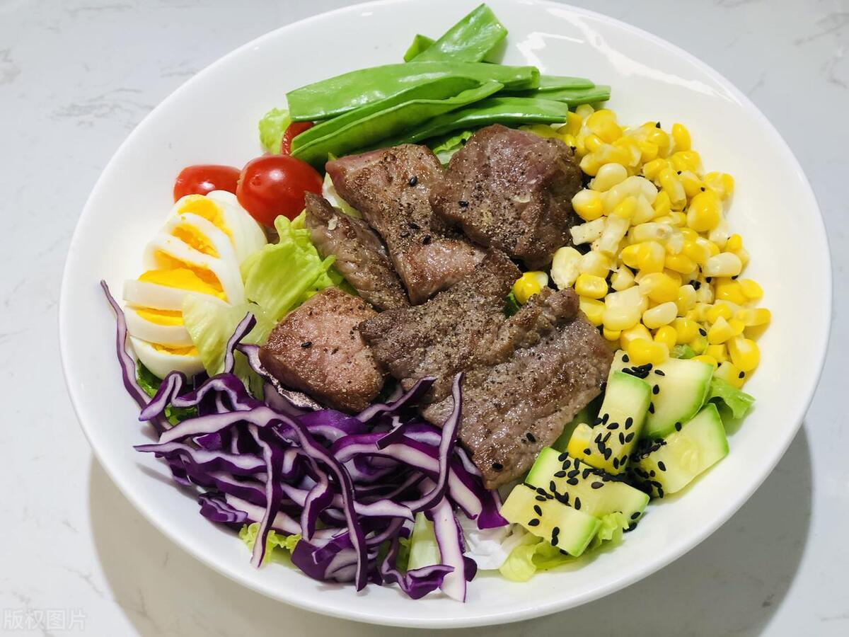 How to eat a fat-reducing meal? Keep in mind the 4 principles, so that ...