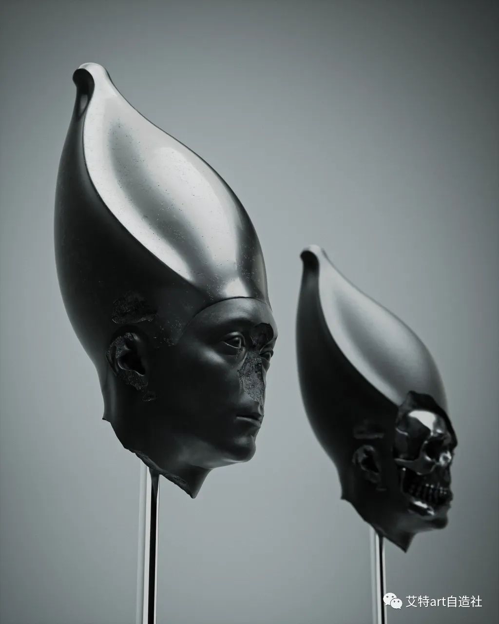 Visual Sculpture Artist Hedi Shante's Digitized Life Cry - iMedia