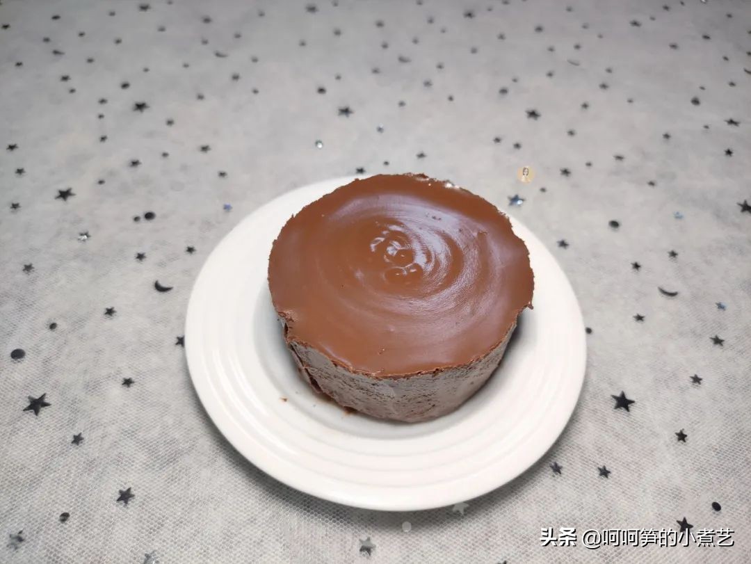 Internet celebrity iceberg lava chocolate can be made at home with only ...