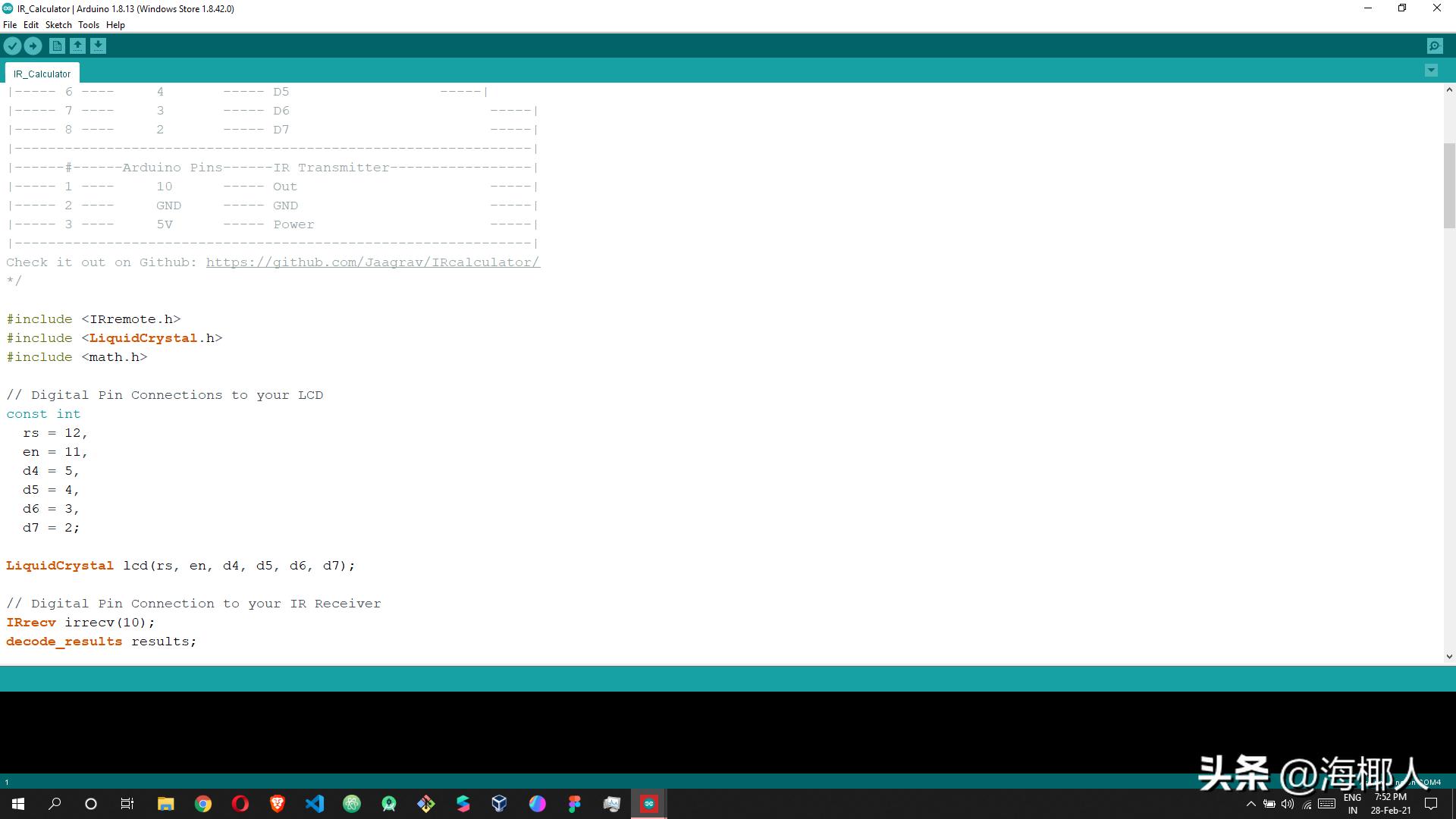 Arduino + LCD1602 screen to realize remote control calculator - iNEWS