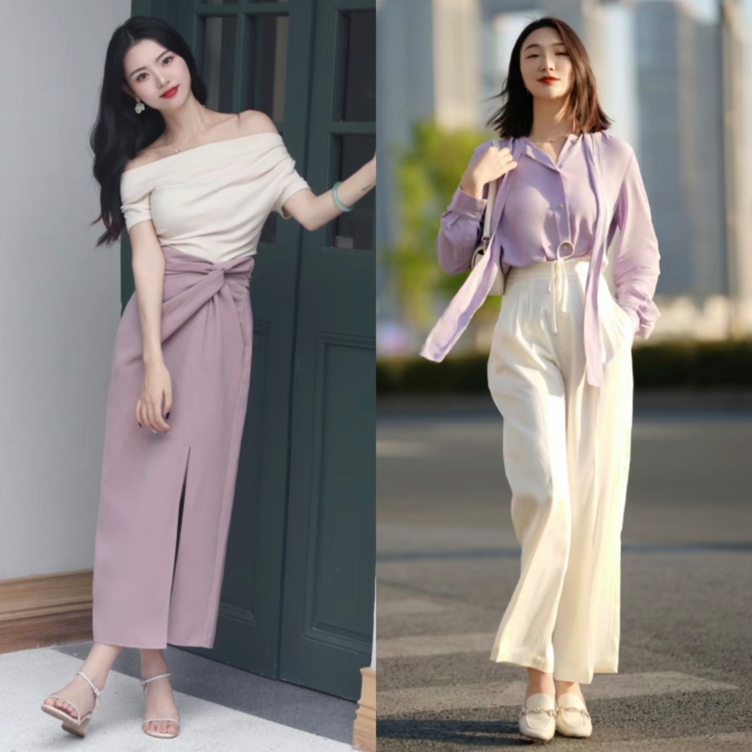 What color clothes look good with taro purple? What skin color is taro ...