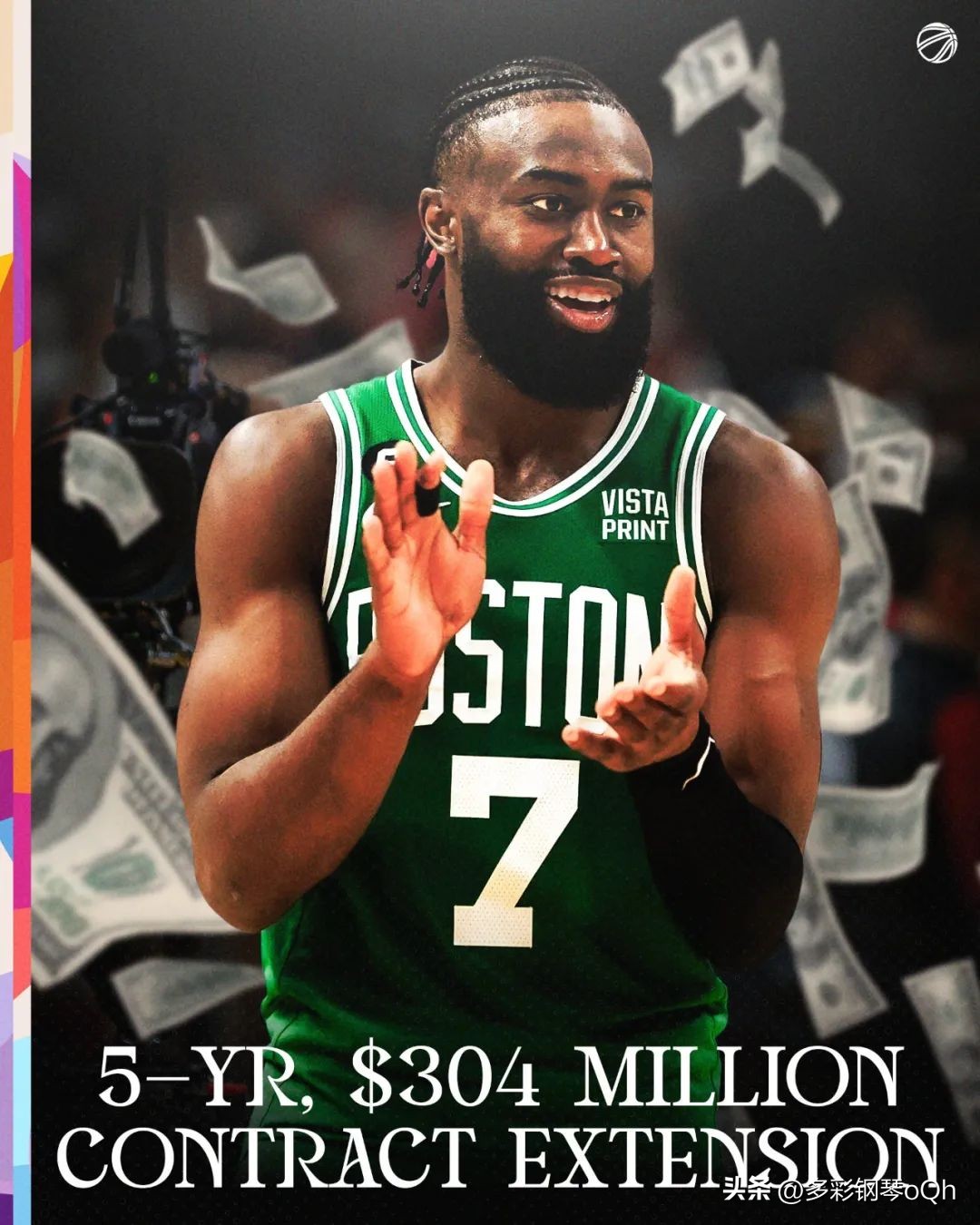 The largest contract in NBA history was born, 304 million US dollars ...