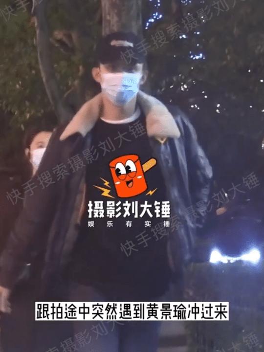 Huang Jingyu and the well-known paparazzi Liu Dachui were on the hot ...
