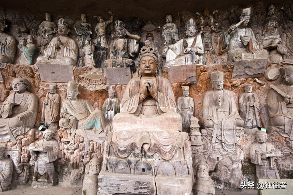 A masterpiece in the history of grottoes in late China, Anyue Stone ...