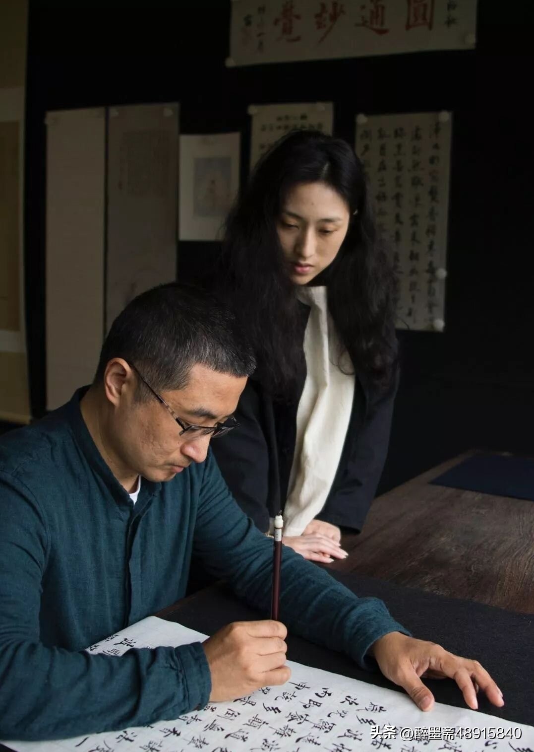 Mr. Su Yue's four calligraphy inscriptions and postscripts on Buddha ...