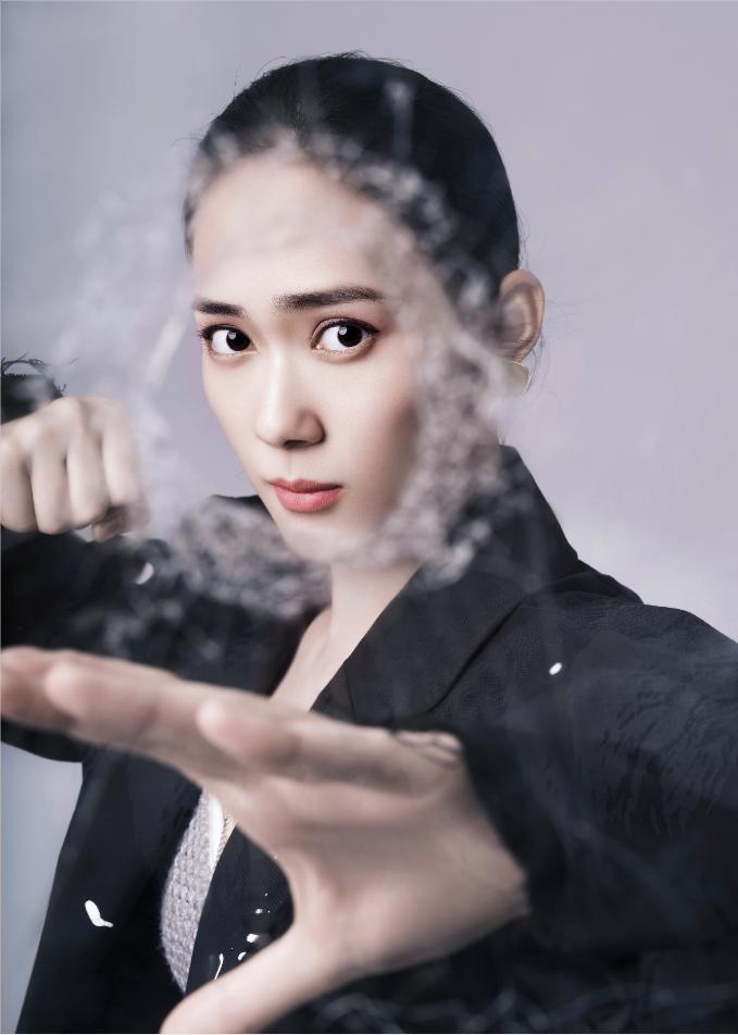 In the second season of the documentary "China", Kung Fu actor Han Congcong sword dances in the ...