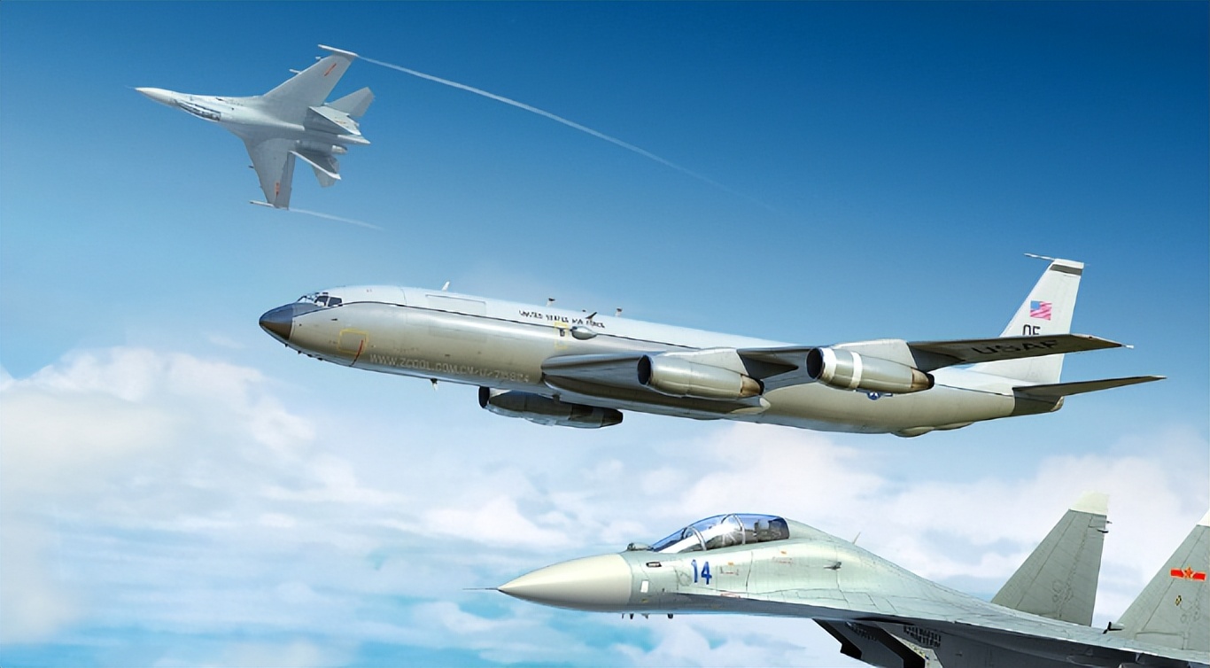 Crazy! Japanese fighter planes intercept the new electronic warfare ...