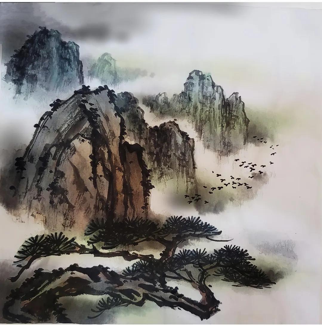 Into the landscape world of Huang Xiangbei - iNEWS