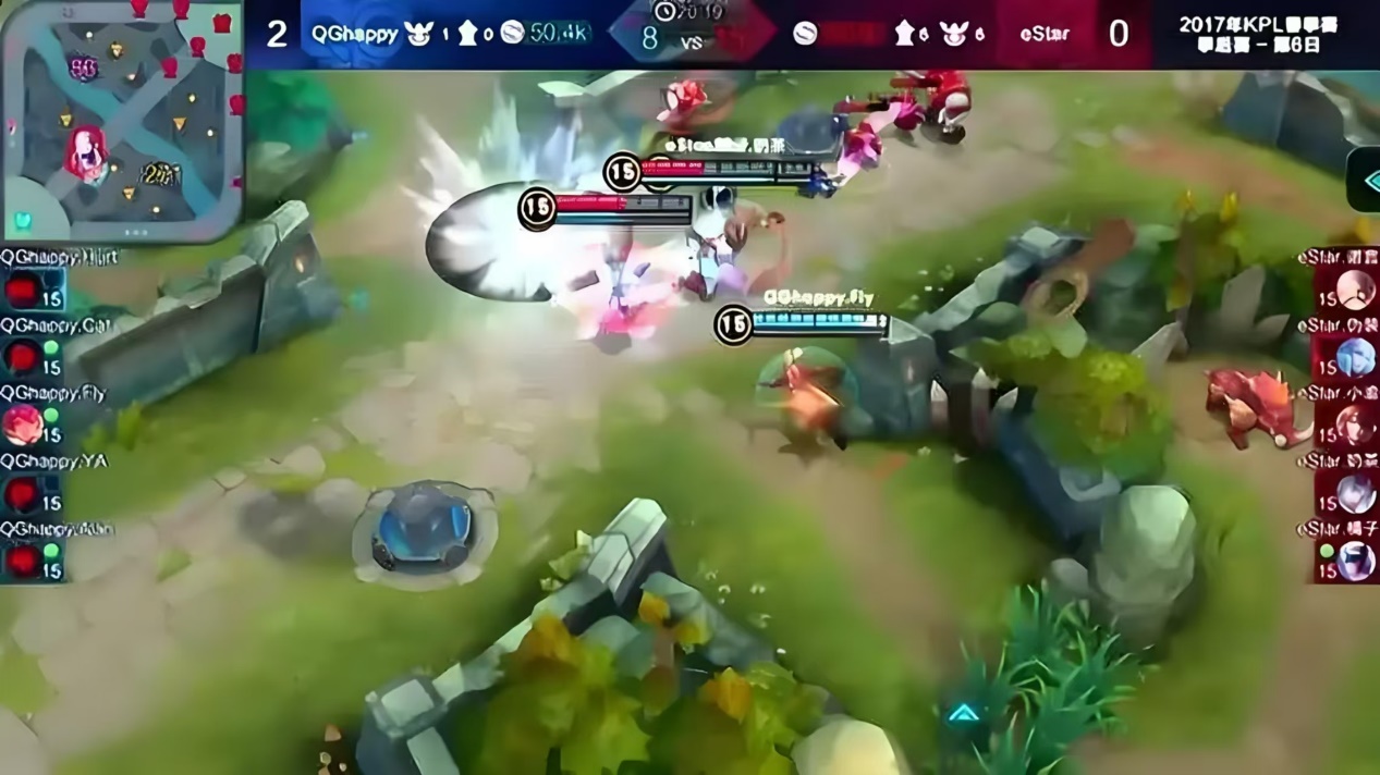 Several super-explosive scenes of the most legendary side lane overlord in KPL history - fly ...