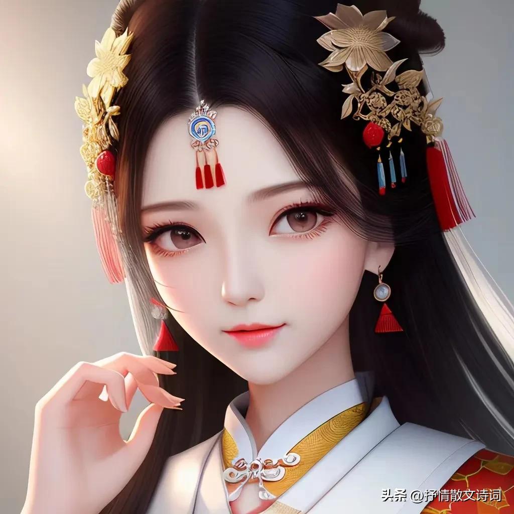 One of the 26 beauties in Cai Wenji's history, the representative of ...