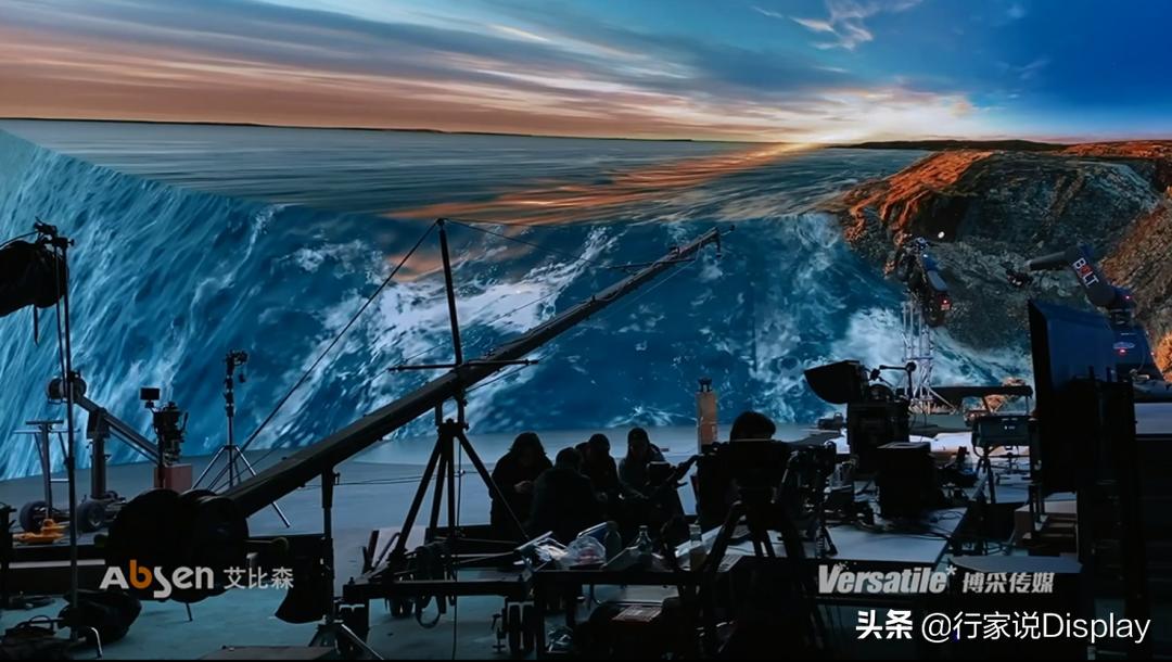 XR virtual shooting connection explodes, the spring of LED display is ...