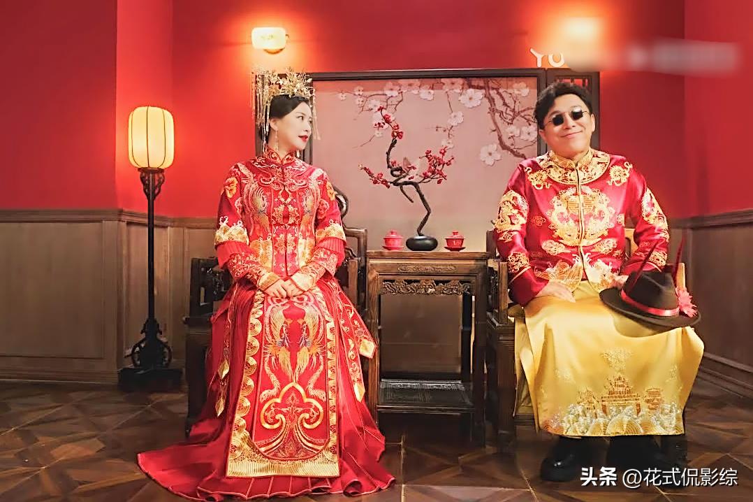 [The correct way to open life] The wedding photos of Huang Bo and Zhu ...