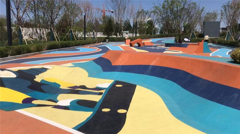 Advantages of PMMA colored pavement materials - iMedia