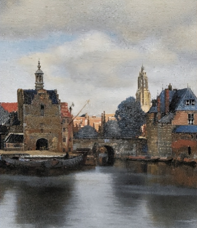 Study on the urban landscape paintings of the Dutch Delft School in the ...