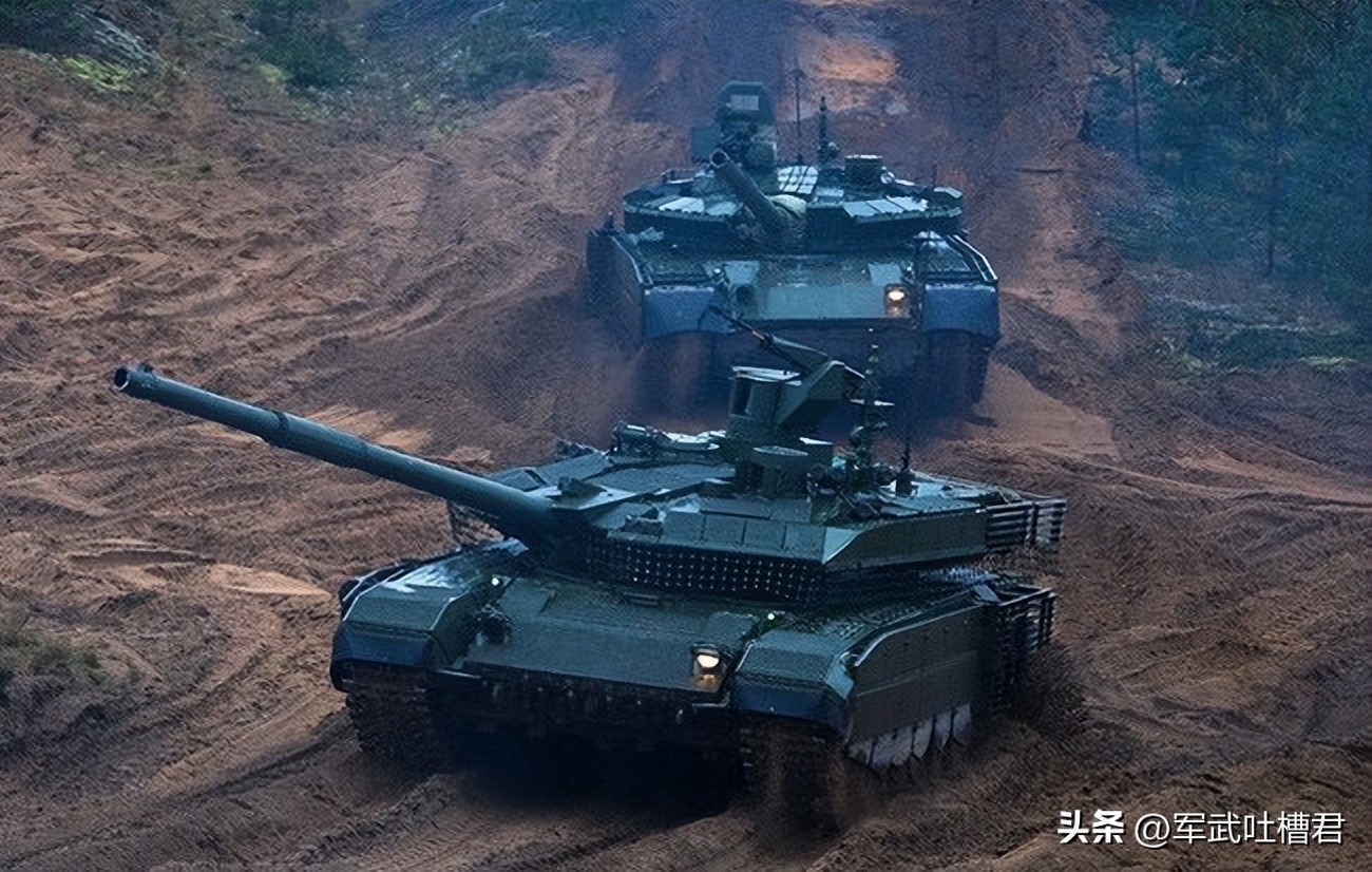 The Russian Army ushered in a dark moment. The T90M tank was captured ...