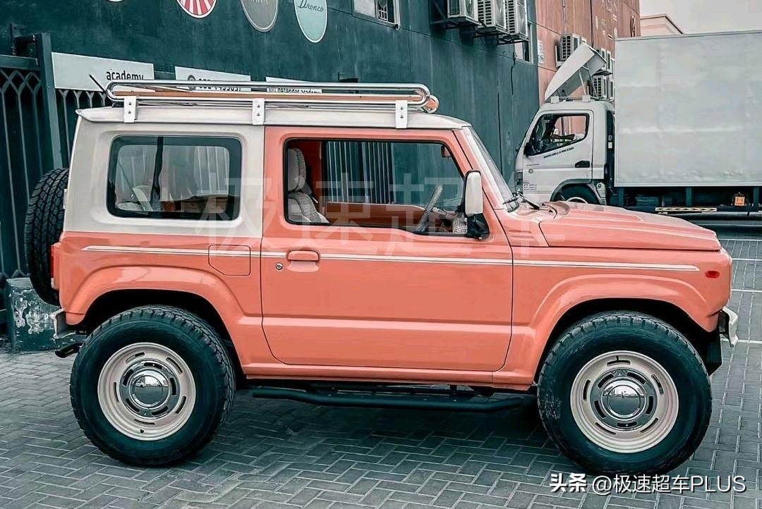 The "retro" Suzuki Jimny is actually shot overseas, with a classic ...