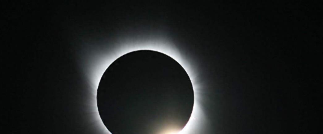 An ominous omen is coming! A total solar eclipse is about to happen ...