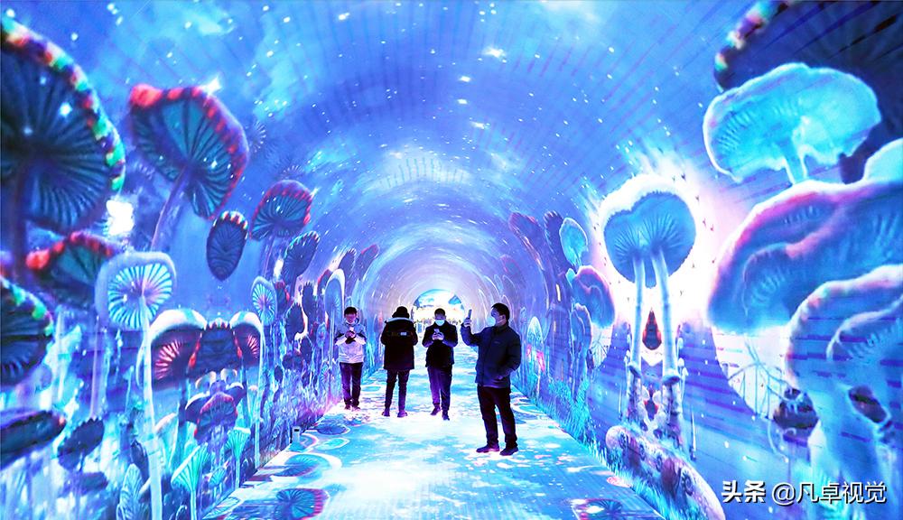 360-degree full wrapping immersive experience - LED time tunnel screen ...