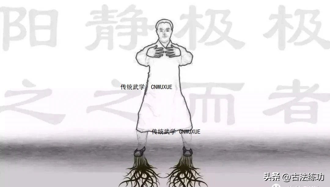 The core of Zhan Zhuang is to stretch the muscles and pull the bones ...
