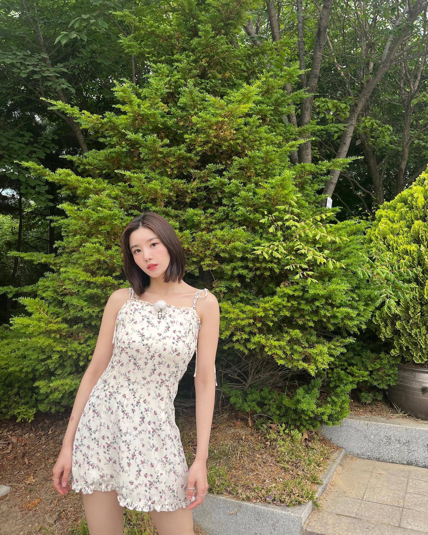 27-year-old South Korean actress, Kwon Eun-fei has a beautiful photo ...