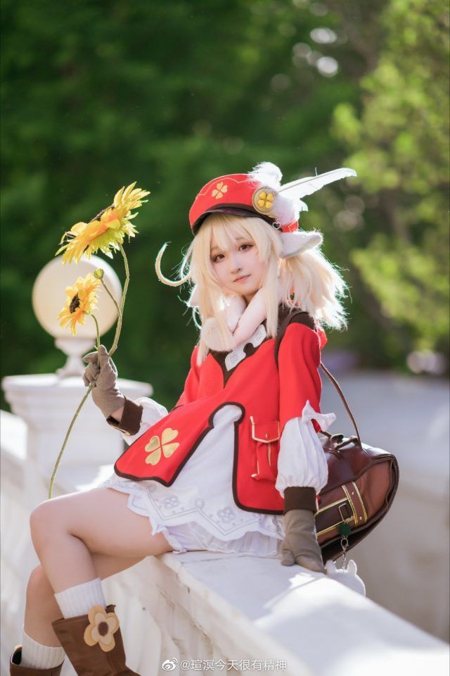 Xuanming is very energetic today cosplay Keli, the cute and charming ...