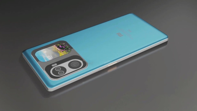 Mi 12 Ultra concept machine rendering, Snapdragon 895+ under-screen ...